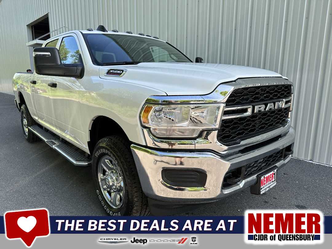New 2024 RAM 3500 Tradesman Crew Cab in Queensbury #24242 | Nemer Chrysler Jeep Dodge Ram of ...