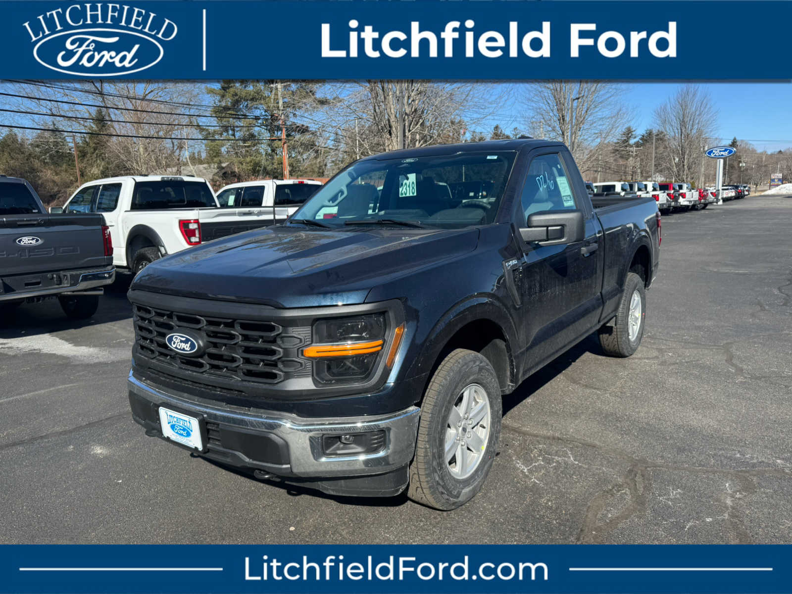 New 2025 Ford F-150 XL Regular Cab Pickup in Litchfield #2318 ...
