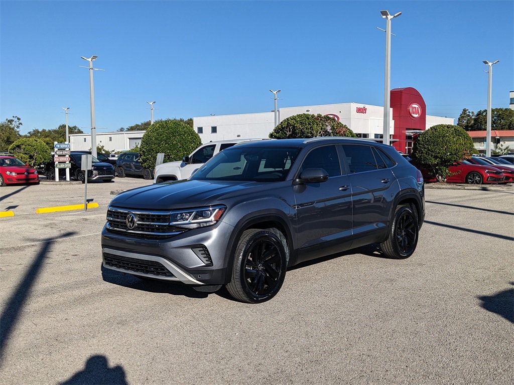Certified Used 2022 Volkswagen Atlas Cross Sport 2.0T SE w/Technology ...