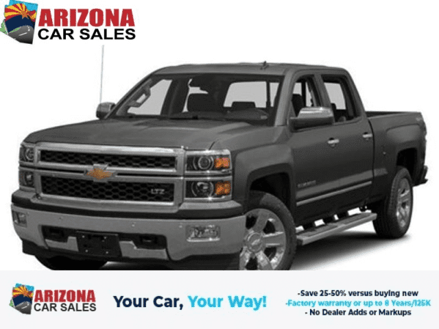 Pre-Owned 2015 Chevrolet Silverado 1500 LTZ Crew Cab 4×4 Crew Cab in Mesa #25048 | Arizona Car Sales