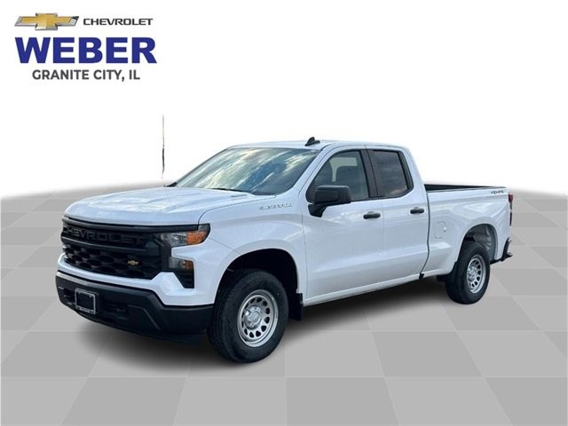 New 2025 Chevrolet Silverado 1500 WT Double Cab in Granite City #38285 | Weber Chevrolet Granite ...
