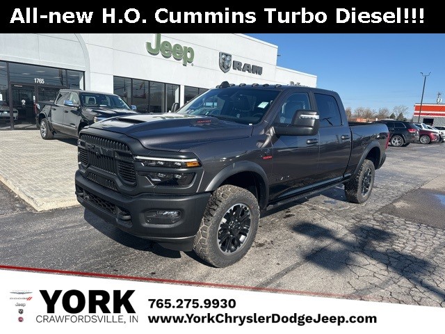 New 2025 RAM 2500 Rebel Crew Cab in Crawfordsville #25136 | York Chrysler Dodge Jeep Ram FIAT