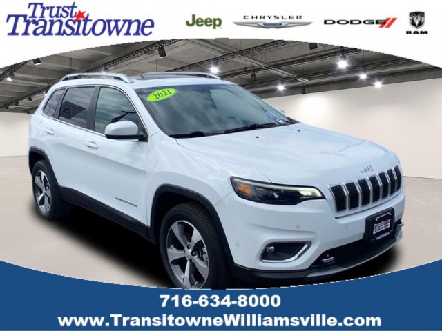 Pre-Owned 2021 Jeep Cherokee Limited Sport Utility in Williamsville # ...
