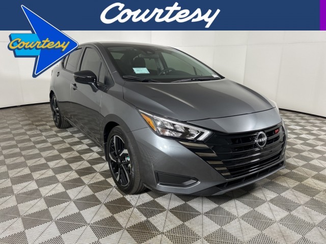 New 2025 Nissan Versa SR Car in Mesa #N253687 | Courtesy Nissan of Mesa