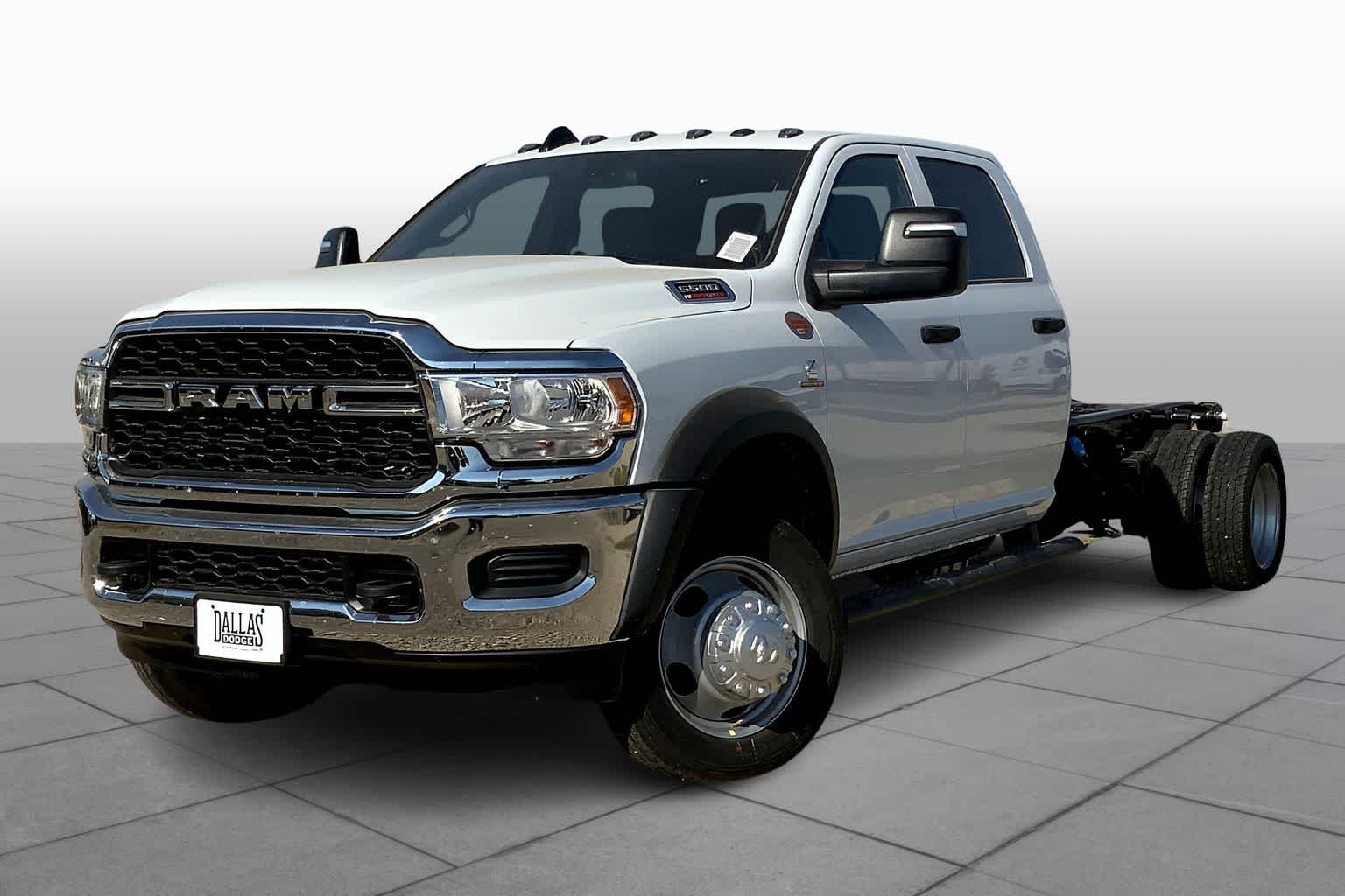 New 2024 RAM 5500 Chassis Cab Tradesman Crew Cab in Dallas #RG384624 | Dallas Dodge Chrysler ...