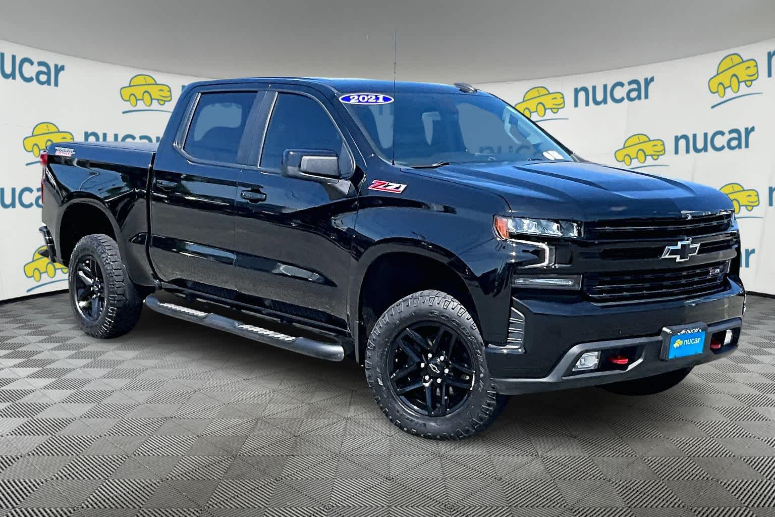 Pre-Owned 2021 Chevrolet Silverado 1500 LT Trail Boss 4WD Crew Cab 147 ...