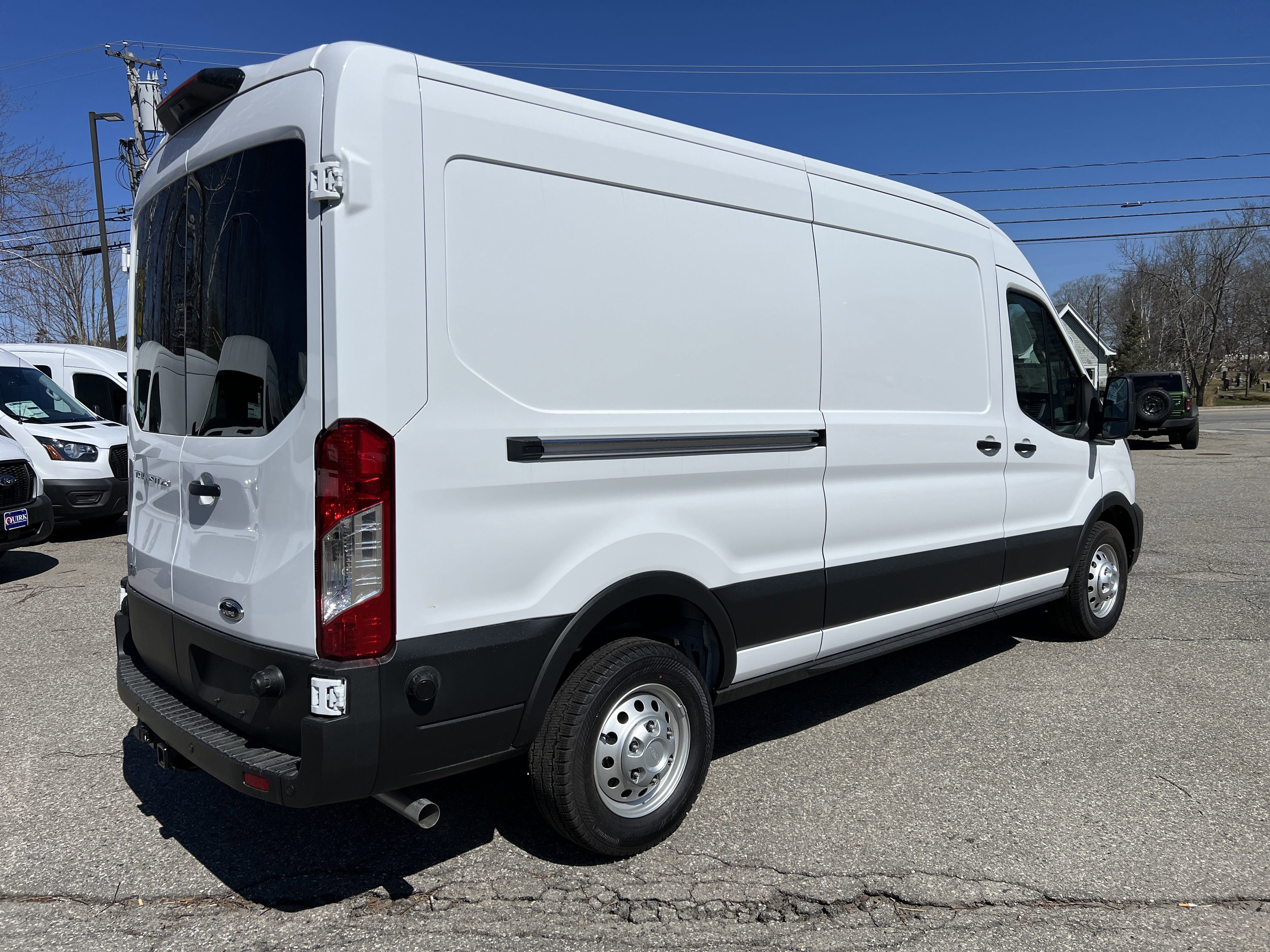 New 2025 Ford Transit Cargo Van Full-size Cargo Van in Bangor #BF11204 | Quirk Auto Maine