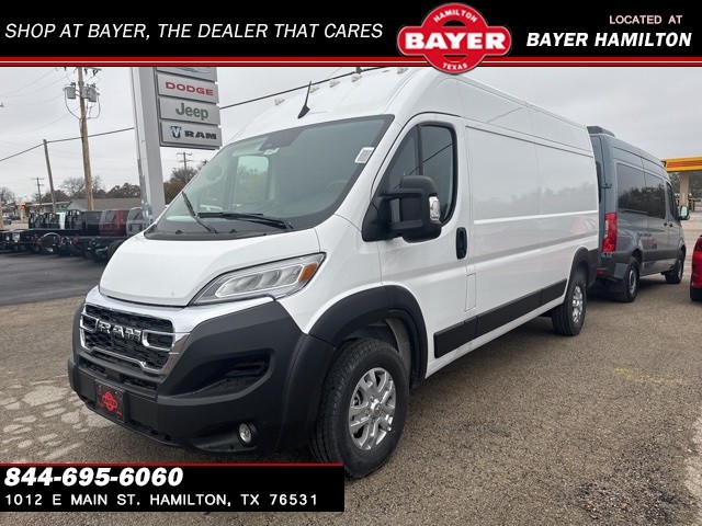 Pre-Owned 2024 Ram ProMaster 3500 High Roof 3D Cargo Van in Comanche # ...