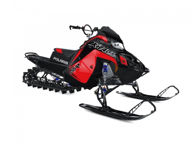 New 2026 Polaris RMK KHAOS 155 Patriot 9R Indy Red Gloss Black in Sioux ...