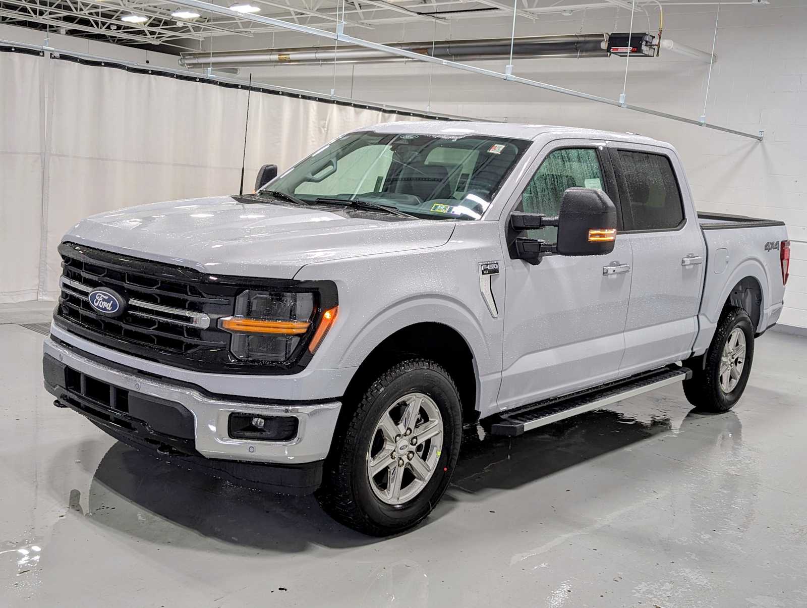 New 2025 Ford F-150 XLT in Space White Metallic | Greensburg, PA | #F05600