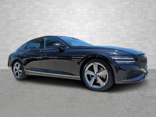 New 2024 Genesis G80 3.5T SPORT PRESTIGE 4D Sedan in Naples #G227472 | Genesis of Naples