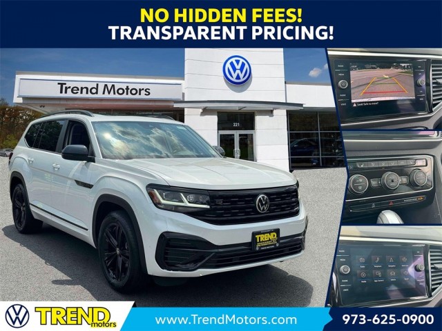 Pre-Owned 2022 Volkswagen Atlas 3.6L V6 SEL R-Line 4D Sport Utility in ...