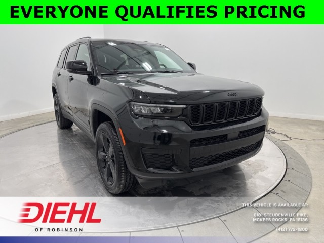 New 2025 Jeep Grand Cherokee L Altitude X Utility in McKees Rocks #25RJ0090 | Diehl CDJR of Robinson