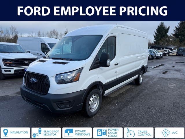 New 2025 Ford Transit Cargo Van T-250 Mid Roof 148 WB Full-size Cargo Van in Kent #F4570 | Bowen ...
