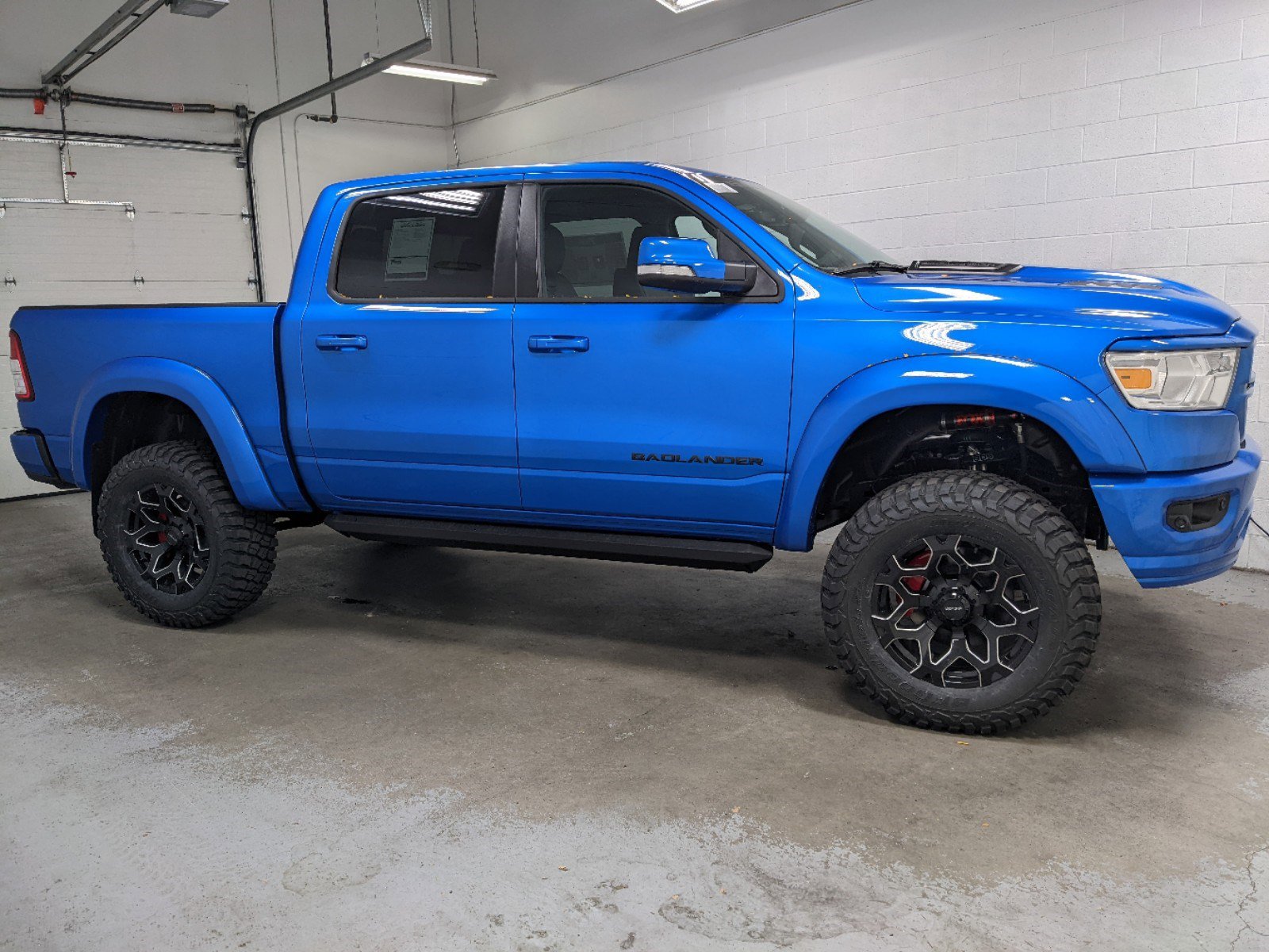 2022 Dodge Ram 1500 Lifted Blue