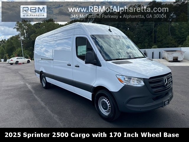 New 2025 Mercedes-Benz Sprinter Cargo Van 2500 170 Wheel Base in ...