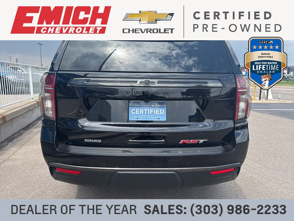 Certified Pre-Owned 2022 Chevrolet Tahoe RST SUV in Lakewood #T184242 ...