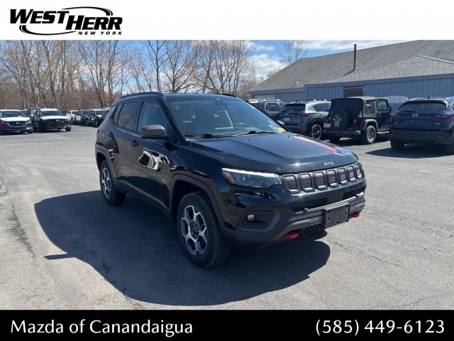 Pre-Owned 2022 Jeep Compass Trailhawk 4D Sport Utility in Canandaigua #DR25Z413 | West Herr ...