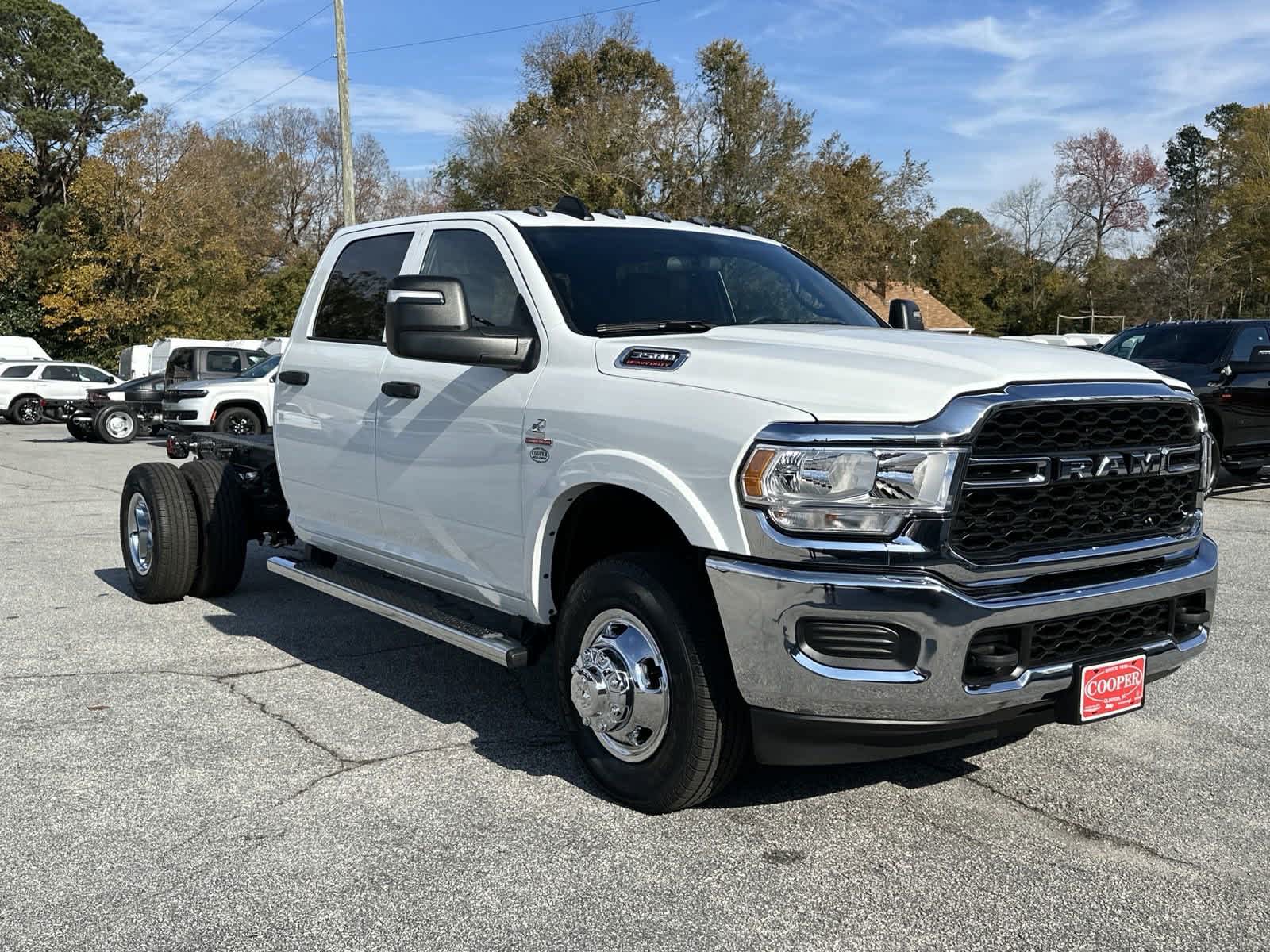 New 2024 RAM 3500 Chassis Cab Tradesman Crew Cab in Clinton #389552 | Cooper Motor Company