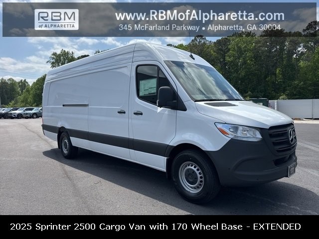 New 2025 Mercedes-Benz Sprinter Cargo Van 170 Wheel Base Extended ...