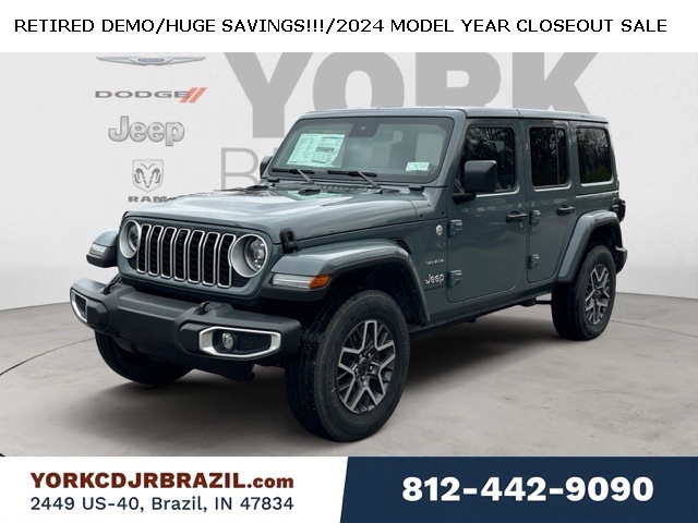 New 2024 Jeep Wrangler Sahara Sport Utility in Plainfield #C24086 ...