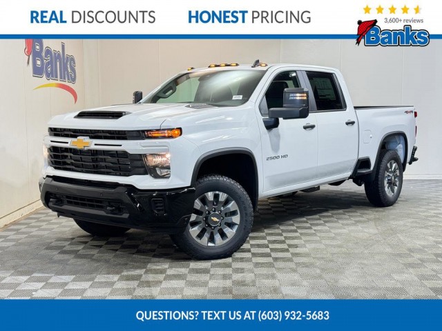 New 2025 Chevrolet Silverado 2500 HD Custom Crew Cab in Concord #50135 ...
