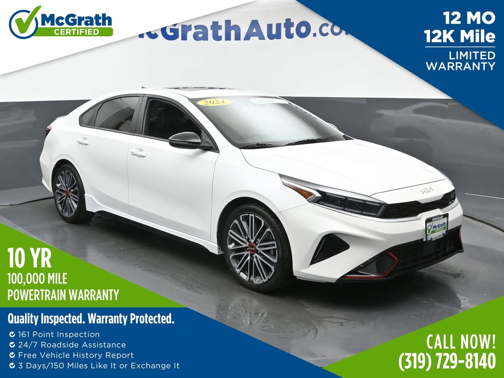 Pre-Owned 2024 Kia Forte GT 4D Sedan in Iowa City #K260160B | McGrath Toyota of Iowa City
