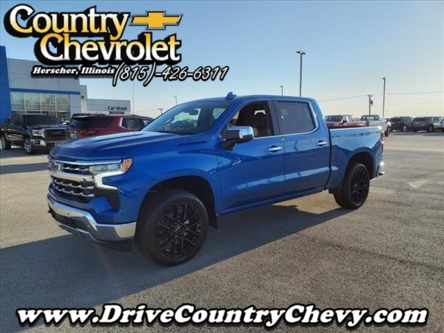 2022 Chevy Silverado Lifted Blue