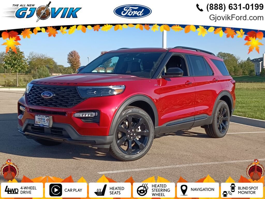 Ford Explorer 2022 Sport Red