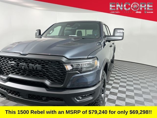 New 2025 RAM 1500 Rebel Crew Cab in Mobile #R710681 | Encore Chrysler ...