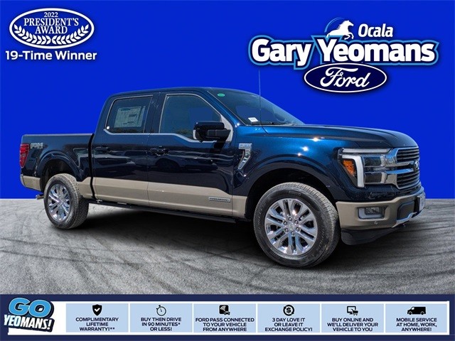 New 2025 Ford F-150 King Ranch 4D SuperCrew in Palm Bay #FA44642 | Gary Yeomans Ford Palm Bay