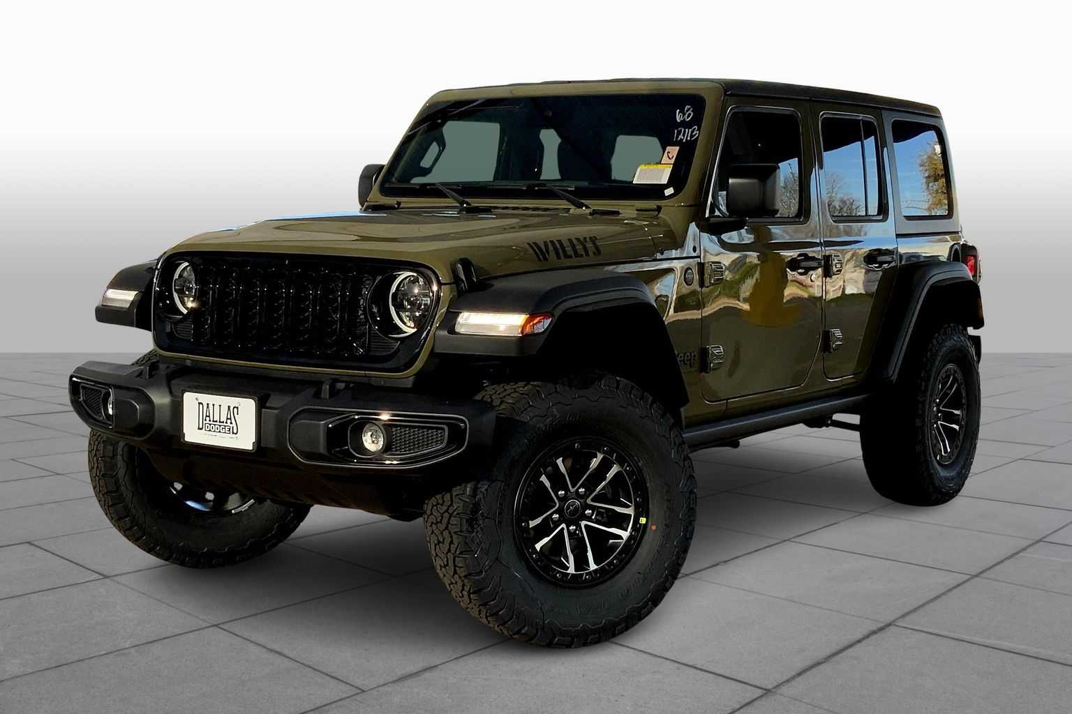 New 2025 Jeep Wrangler Willys Utility in Rockwall #SW518584 | Rockwall ...
