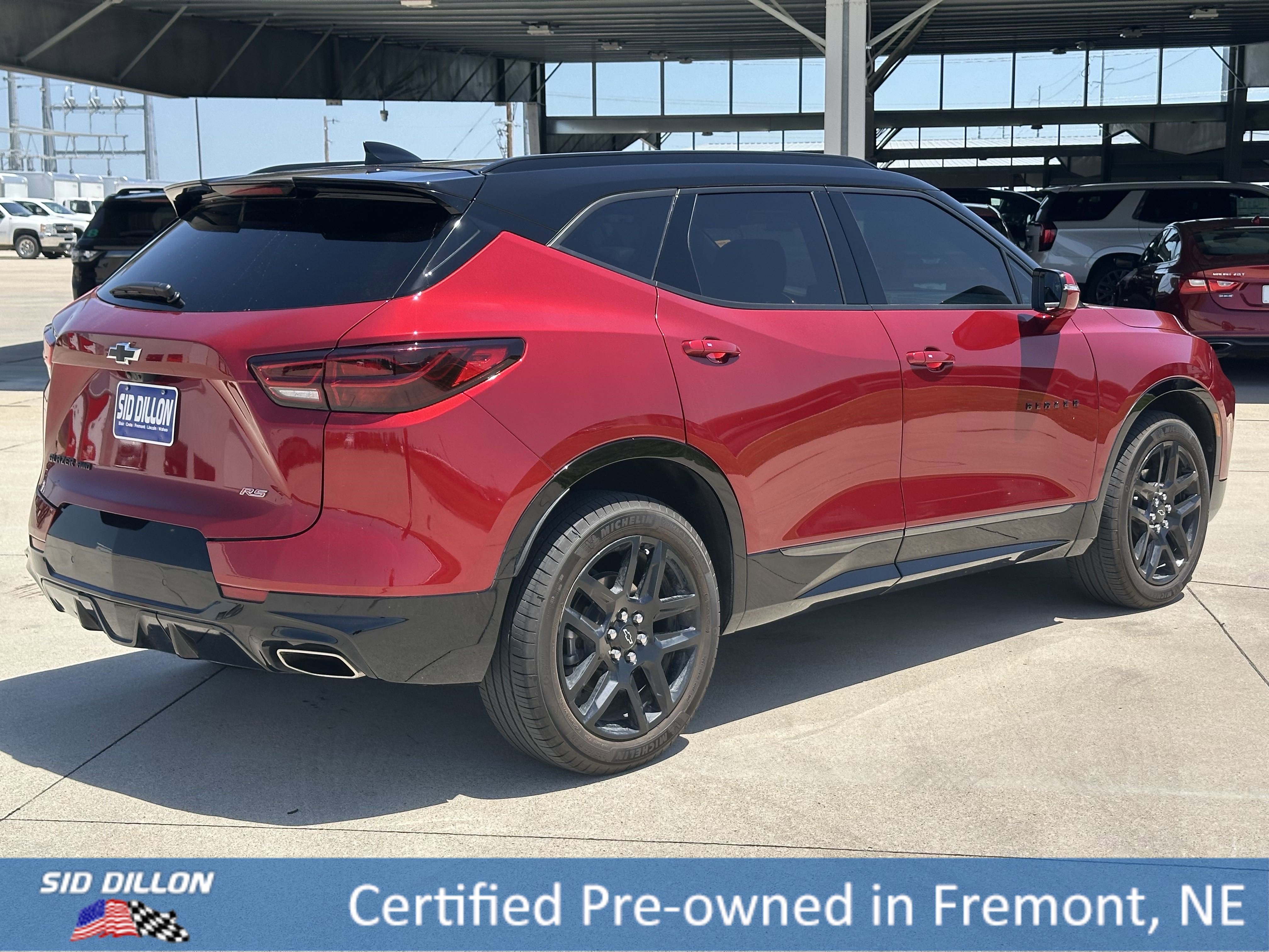Certified Pre-Owned 2025 Chevrolet Blazer RS SUV in #1T3890H | Sid Dillon