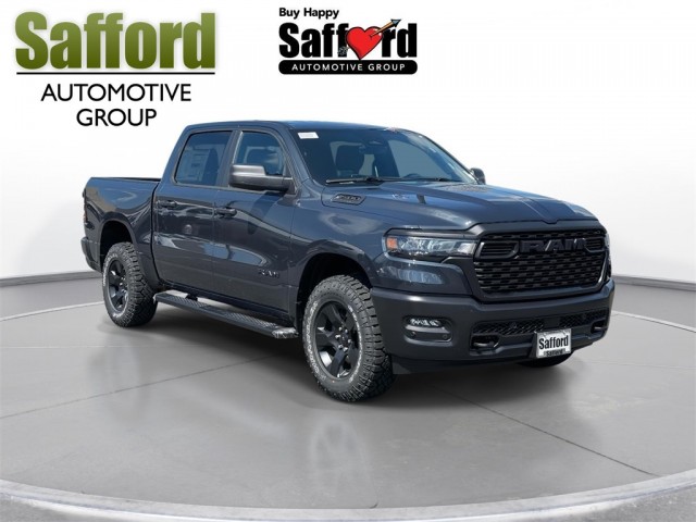 New 2025 Ram 1500 Tradesman 4D Crew Cab in #SN751410 | Safford Automotive Group