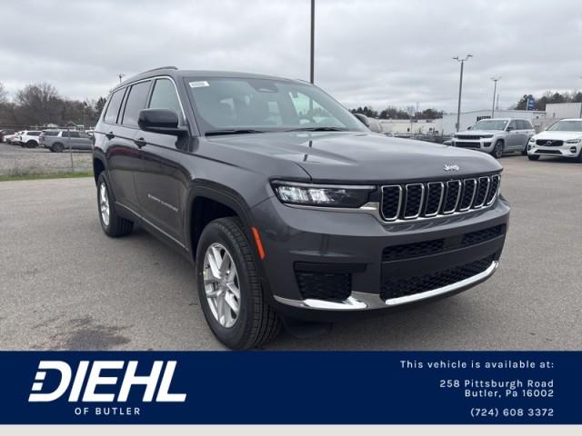 New 2025 Jeep Grand Cherokee L Laredo Utility in McKees Rocks #25BJ04005 | Diehl CDJR of Robinson