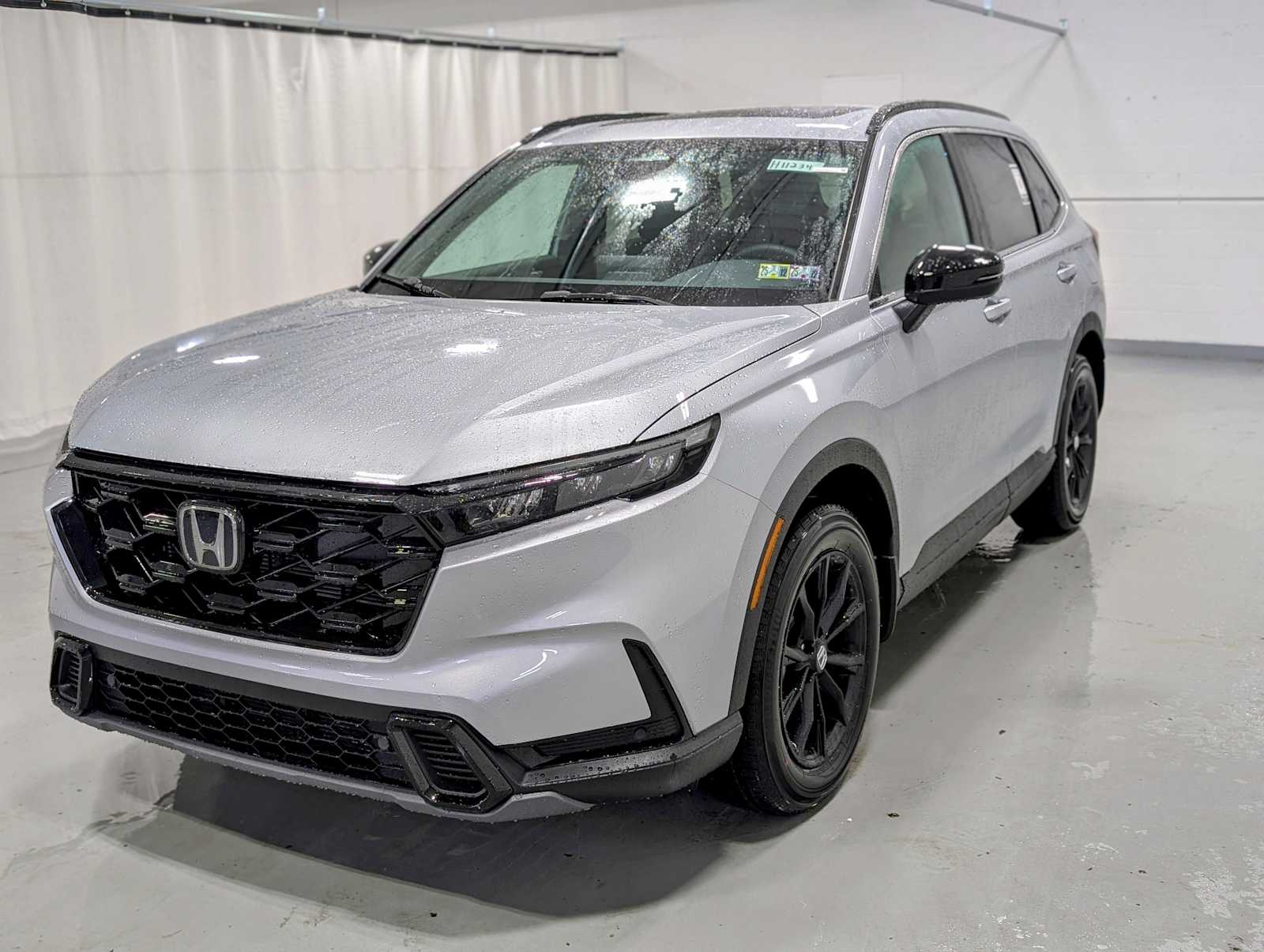 New 2025 Honda CR-V Sport-L in Solar Silver Metallic | Greensburg | #H11234