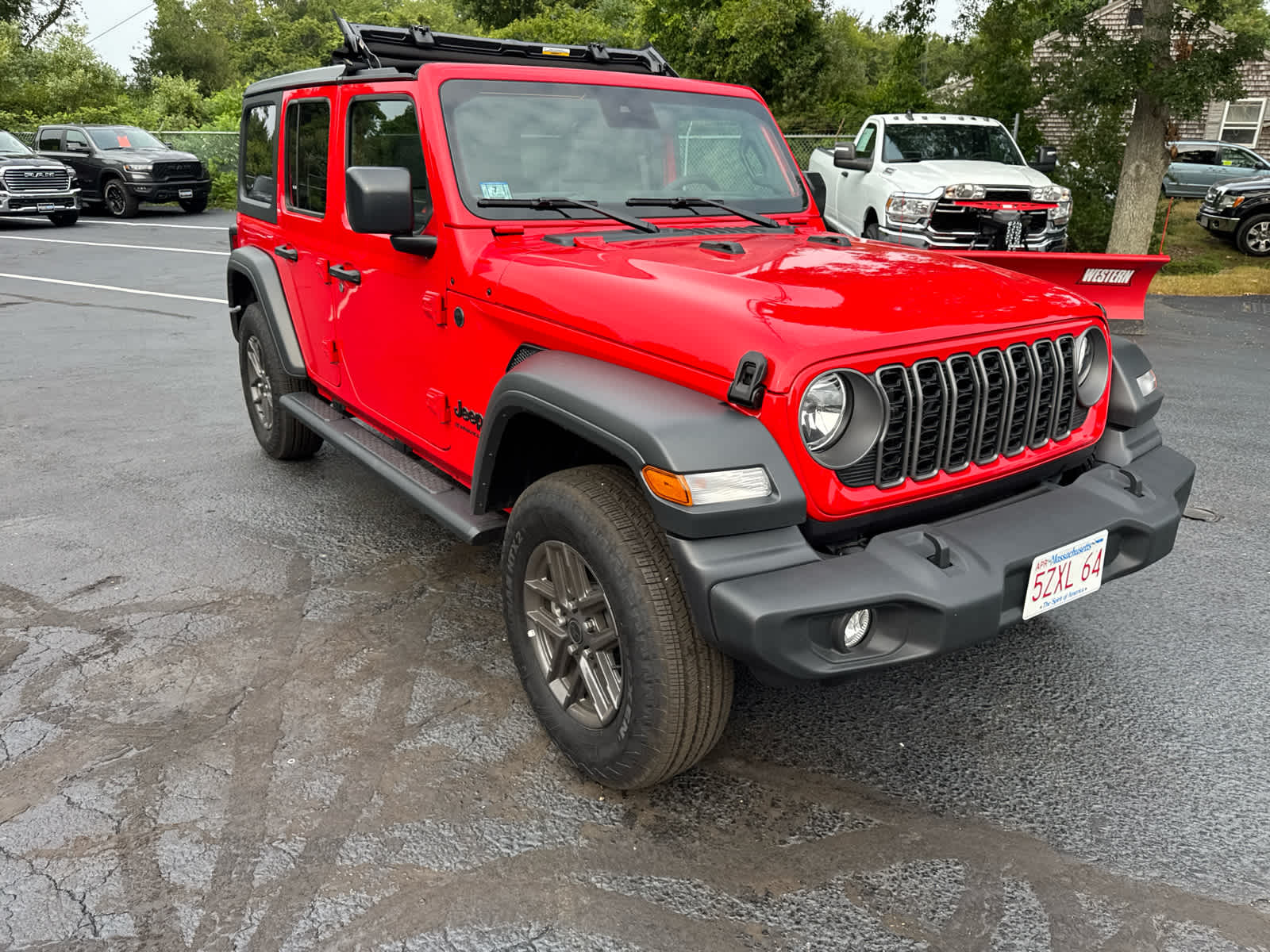 New 2025 Jeep Wrangler Sport S Sport Utility in Falmouth #L0020 | O'Hara Motors