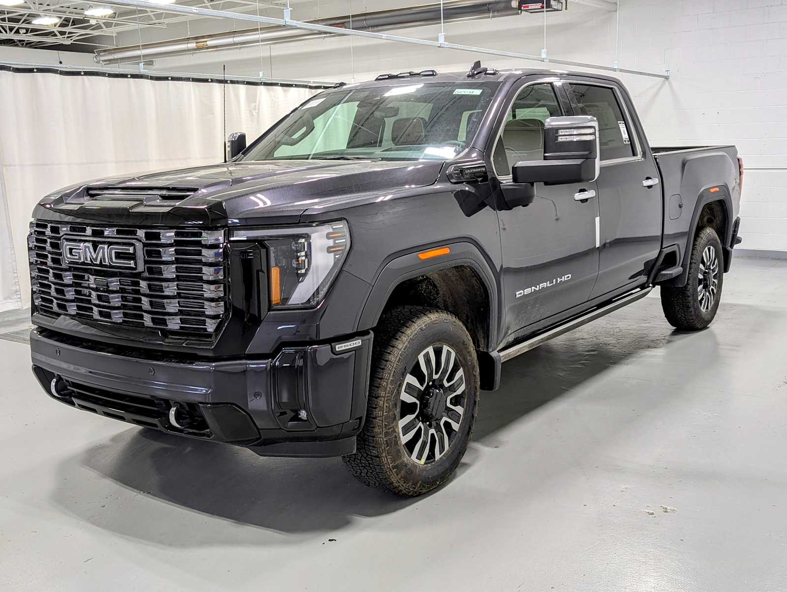 New 2025 GMC Sierra 2500HD Denali Ultimate Crew Cab Pickup in Titanium Rush Metallic ...
