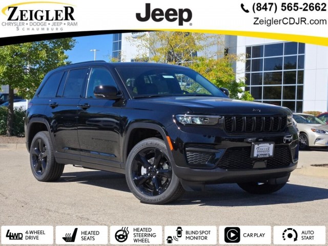 New 2025 Jeep Grand Cherokee Altitude X Utility in Schaumburg #250041 ...