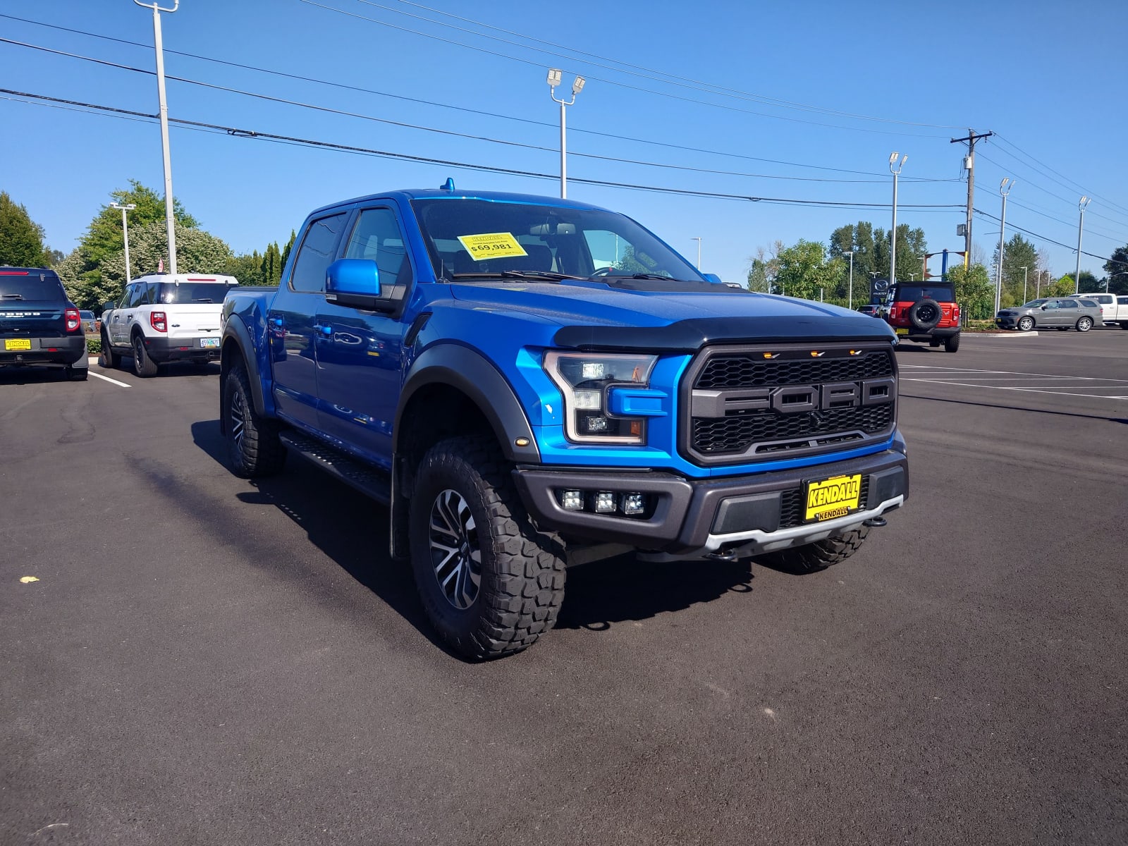 Ford Raptor Blue Supercrew