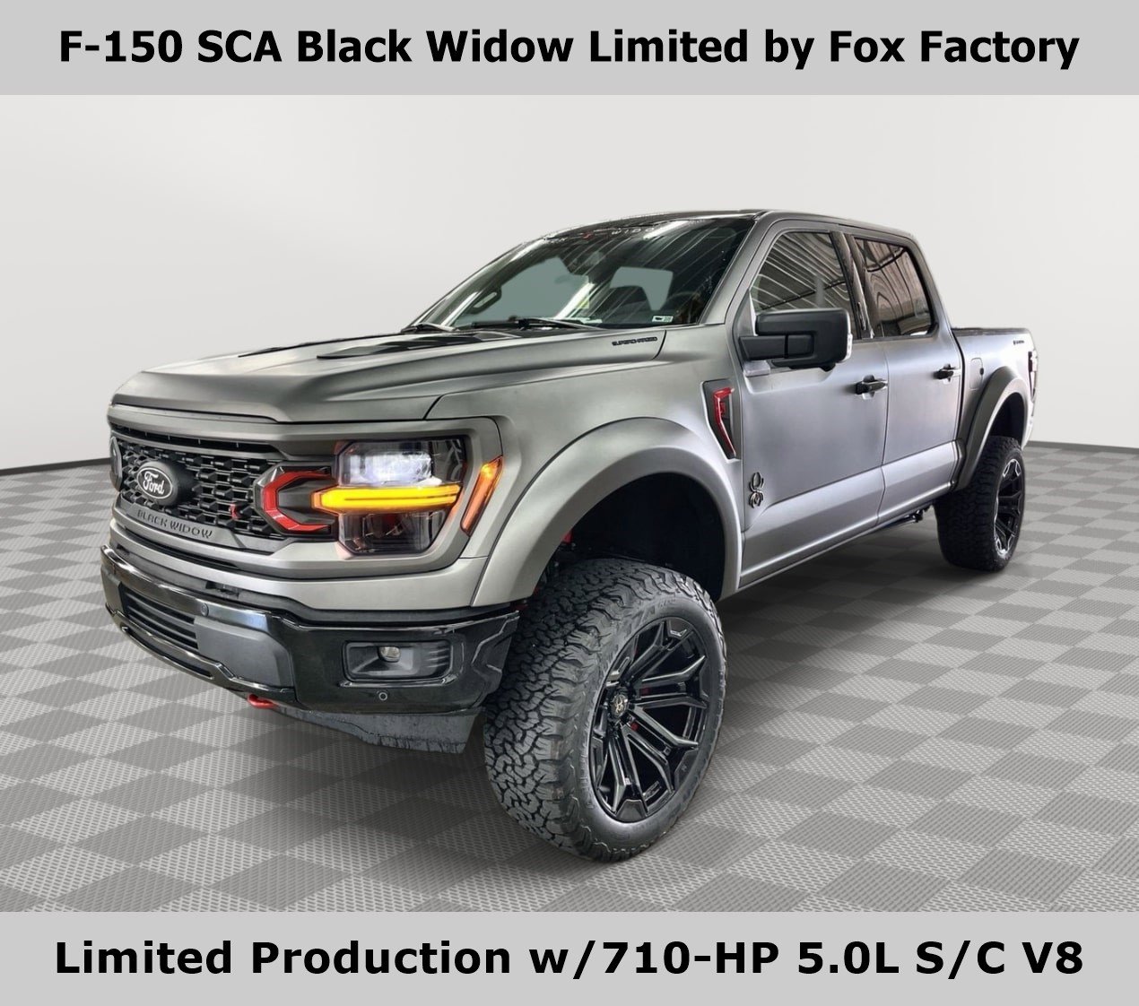 New 2024 Ford F-150 Black Widow Limited by Fox Factory / Baxter Ford