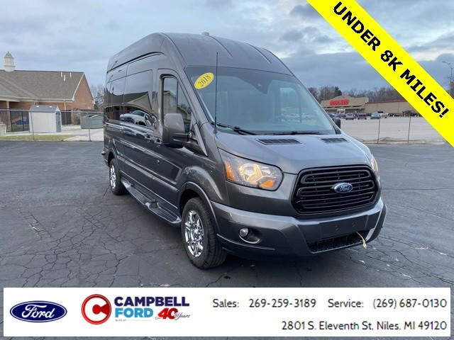 Pre-Owned 2018 Ford Transit-250 Base 3 Door Cargo Van in Niles #749965 ...