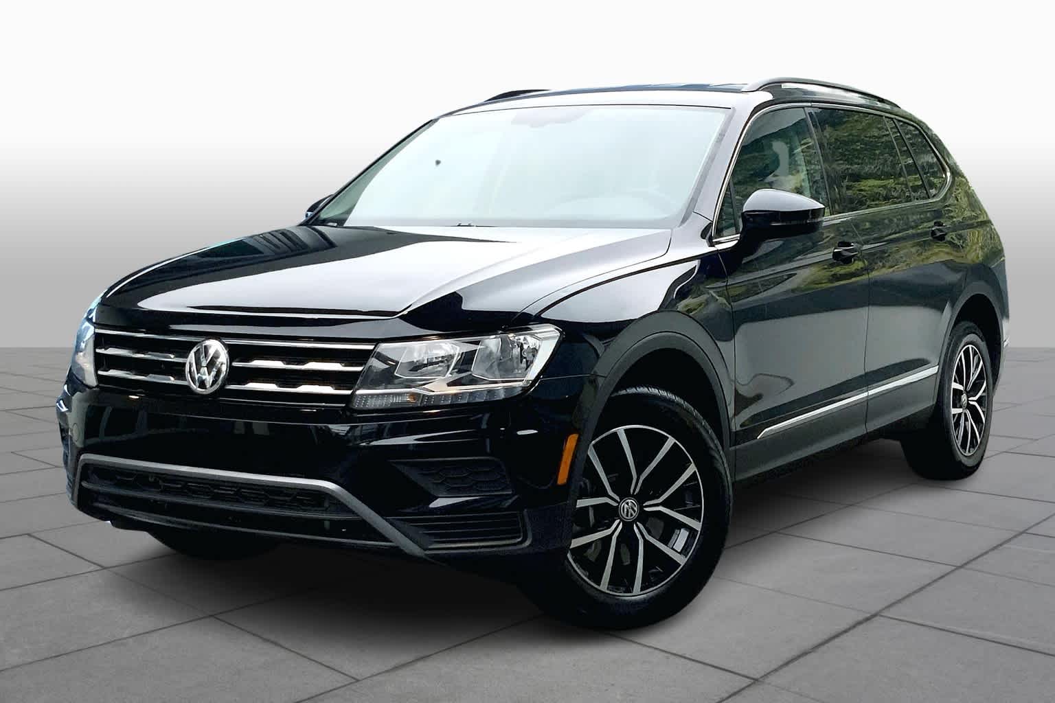 Pre-Owned 2021 Volkswagen Tiguan SE R-Line Black Sport Utility in ...