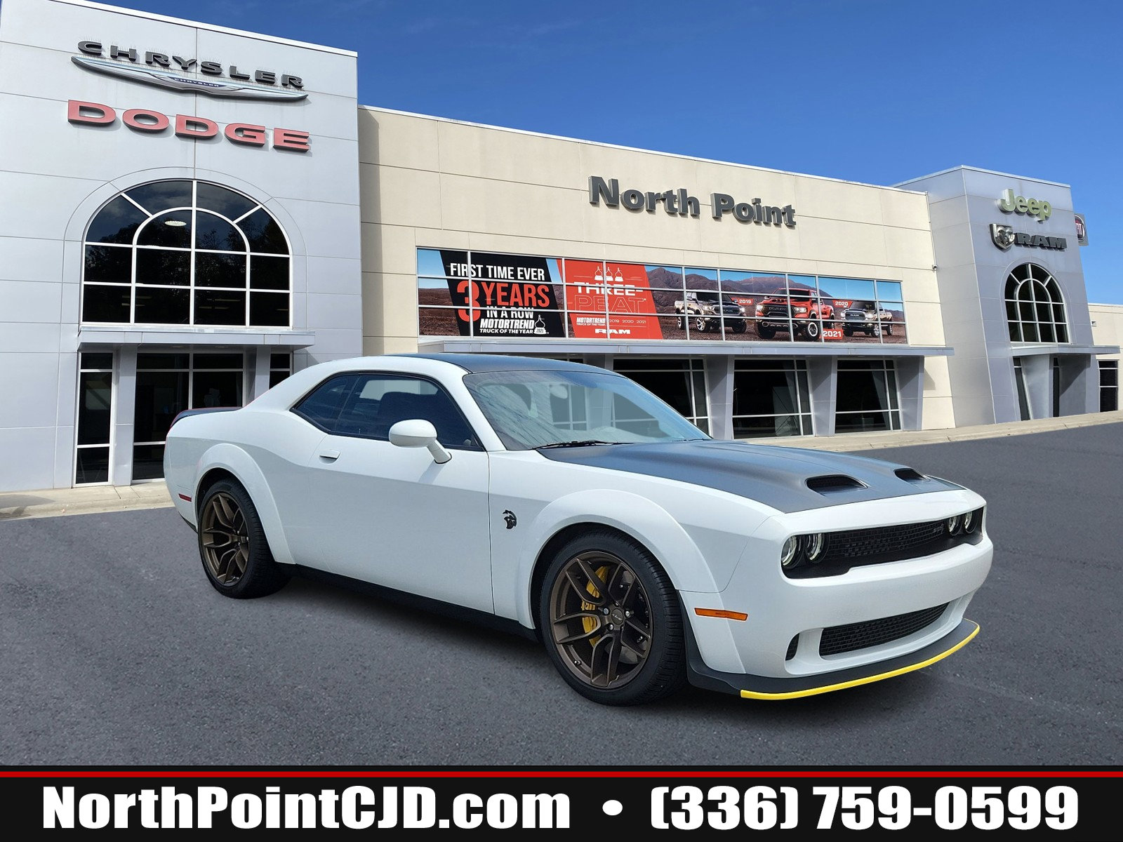 2022 Dodge Challenger Srt Hellcat White