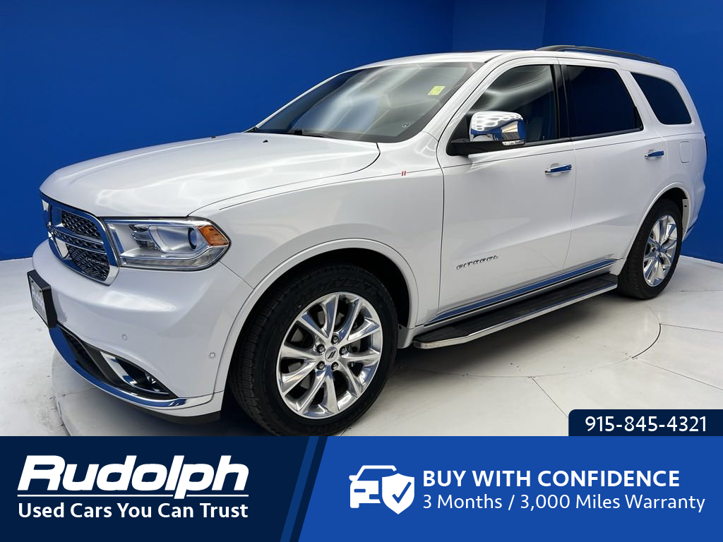 2022 Dodge Durango Citadel White