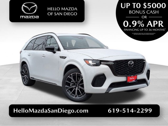 New 2025 Mazda CX-70 3.3 Turbo S Premium AWD SUV in Temecula #5N03808 | Hello Mazda of Temecula