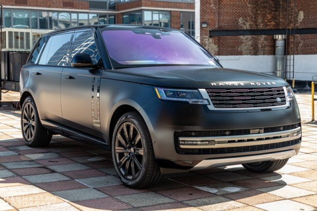 Matte Black Range Rover 2022