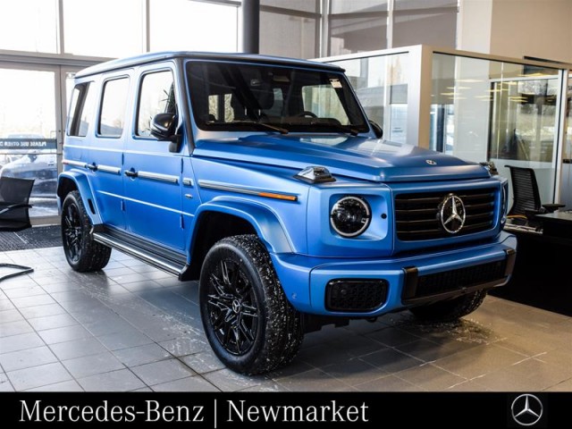 New 2025 Mercedes-Benz G Class G580e SUV in Newmarket #25215 | Mercedes ...