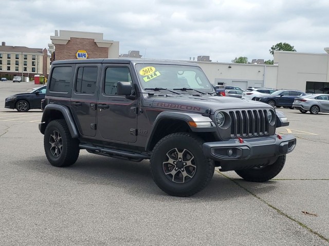Pre-Owned 2018 Jeep Wrangler Unlimited Rubicon 4 Door Wagon; Open Body ...