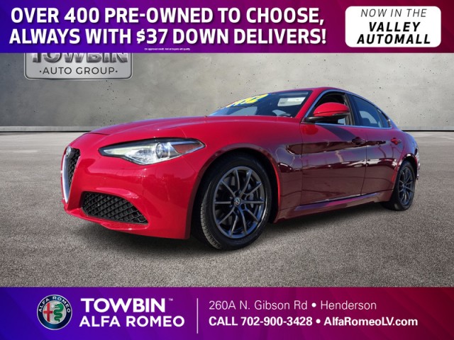 Pre-Owned 2019 Alfa Romeo GIULIA RWD Sedan in Henderson # | Towbin Alfa ...